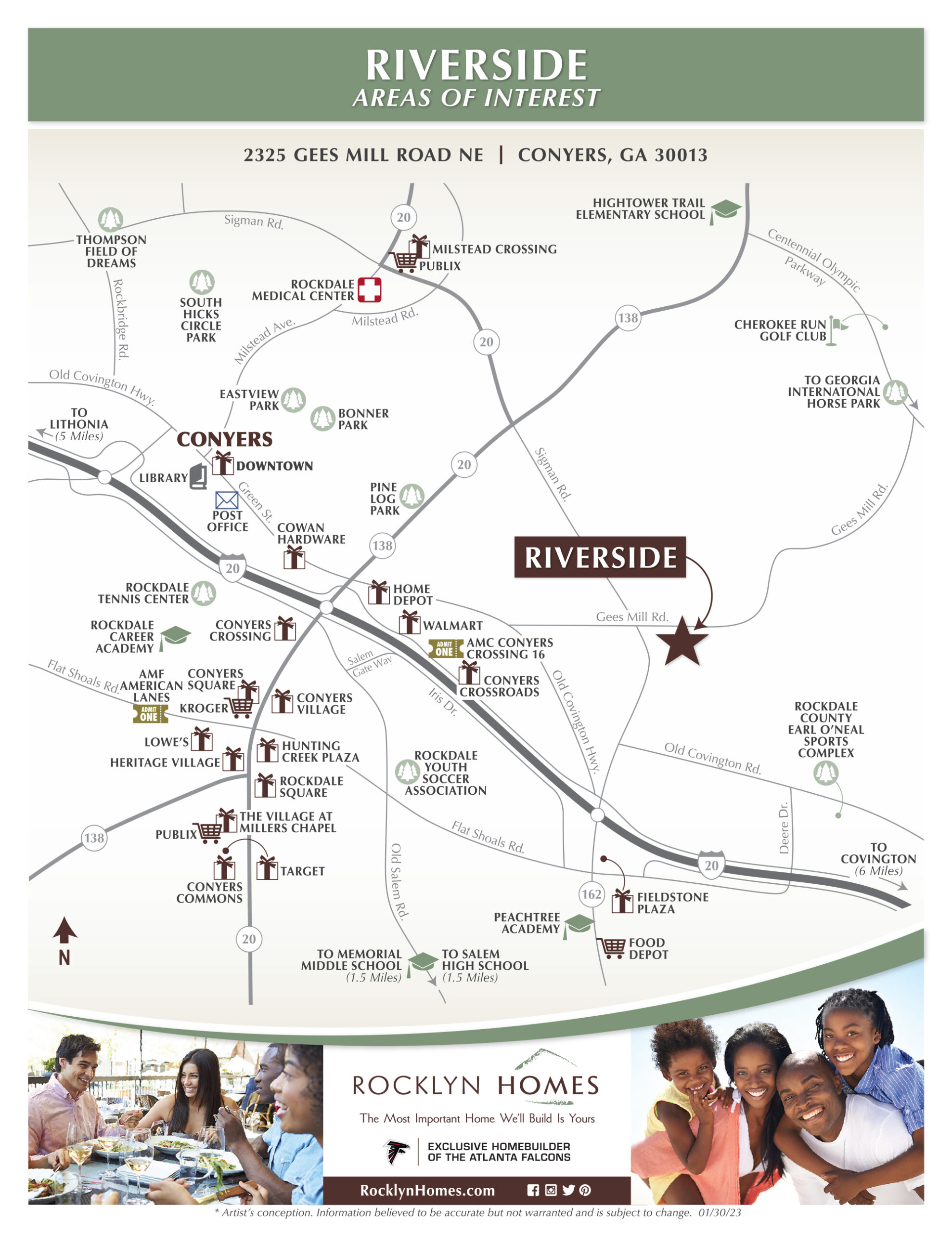 Conyers Houses for Sale | New Townhomes in Conyers, GA