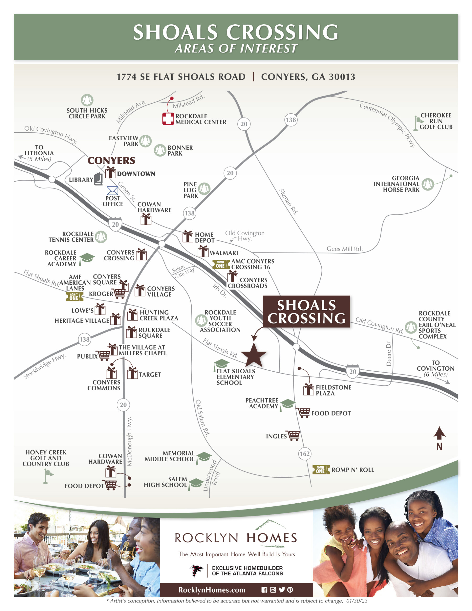 Townhomes in Conyers, GA | New Construction Homes Conyers, GA